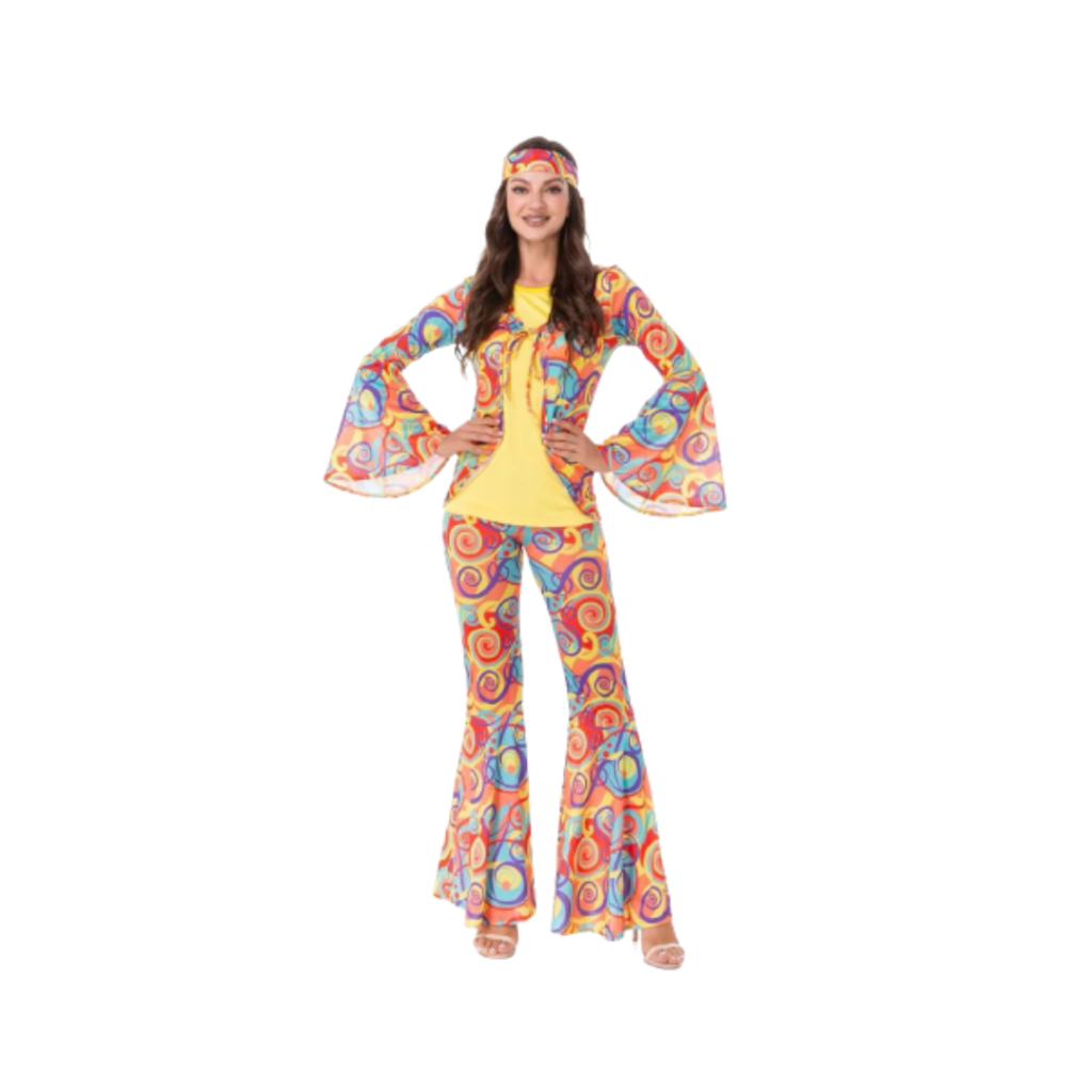 70’s Hippie Women Costume [Rental for 4 days] – Partymix